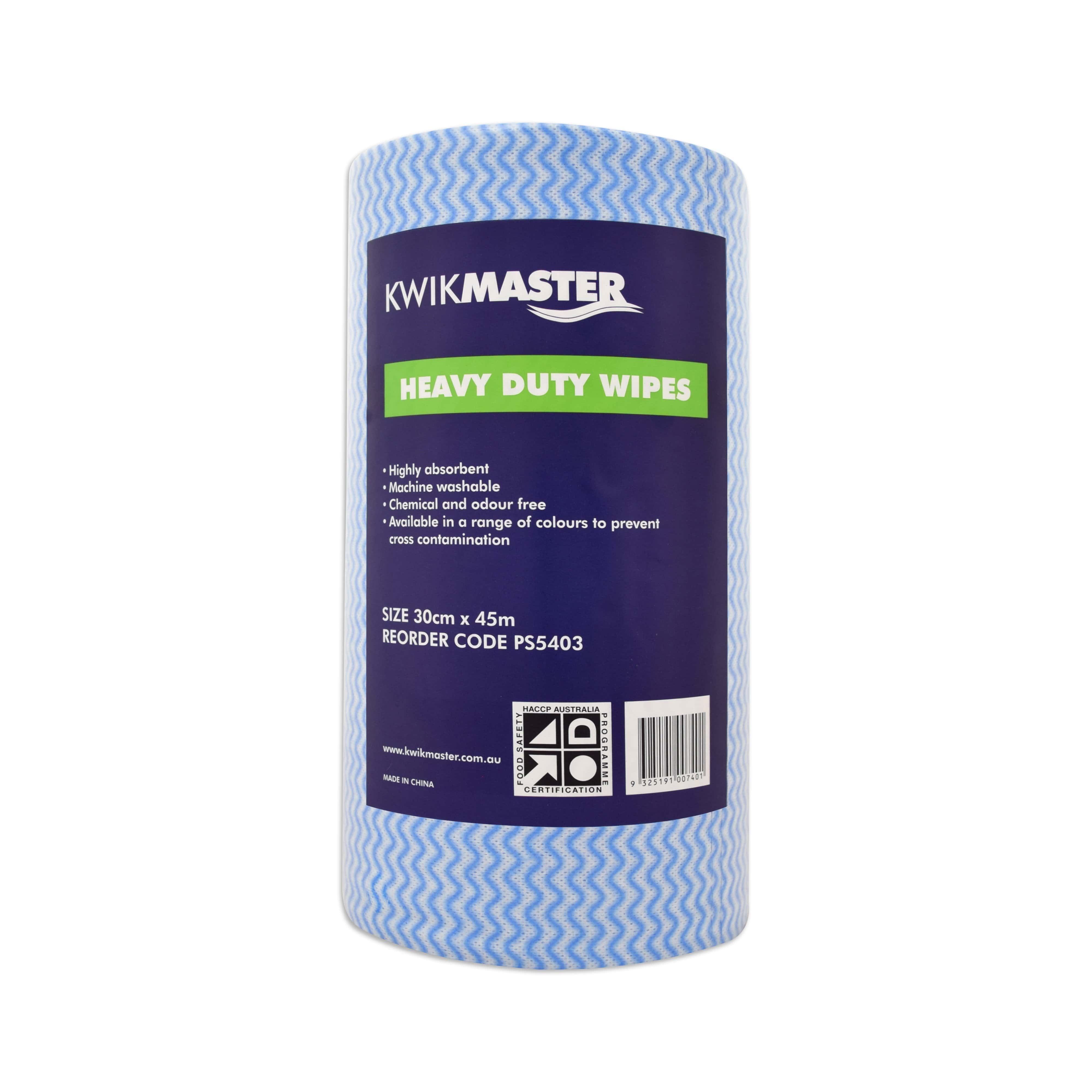 Consumables :: Wipes :: Surface Wipes :: Kwikmaster Wipe Heavy Duty