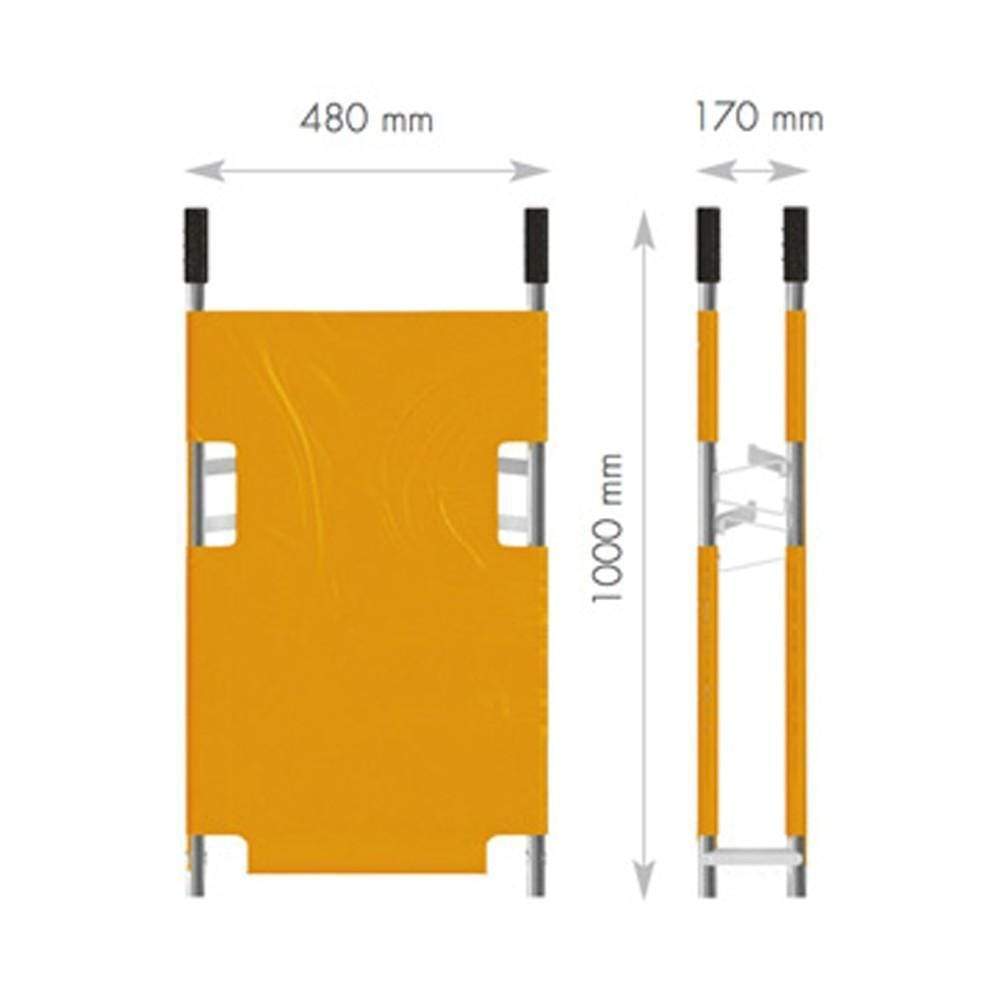 Equipment :: Rescue :: Stretchers :: Spencer Folding Emergency Stretcher