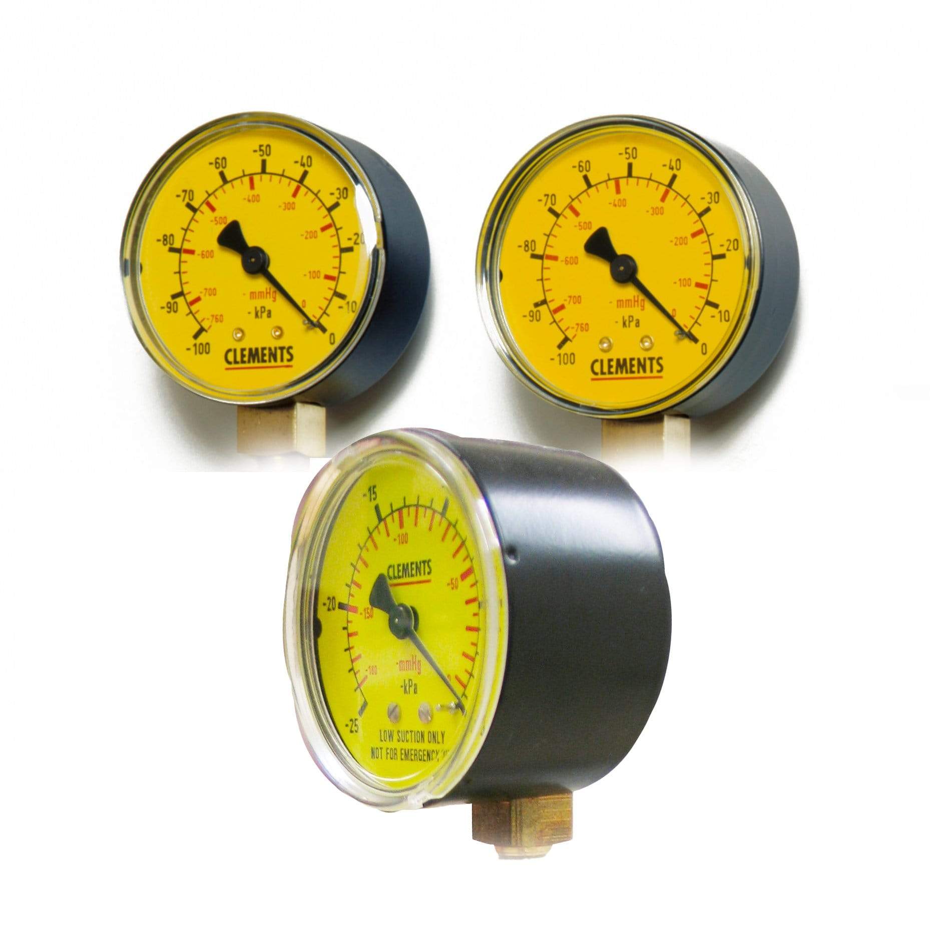 Equipment :: Suction :: Suction Unit Accessories :: Clements Gauges